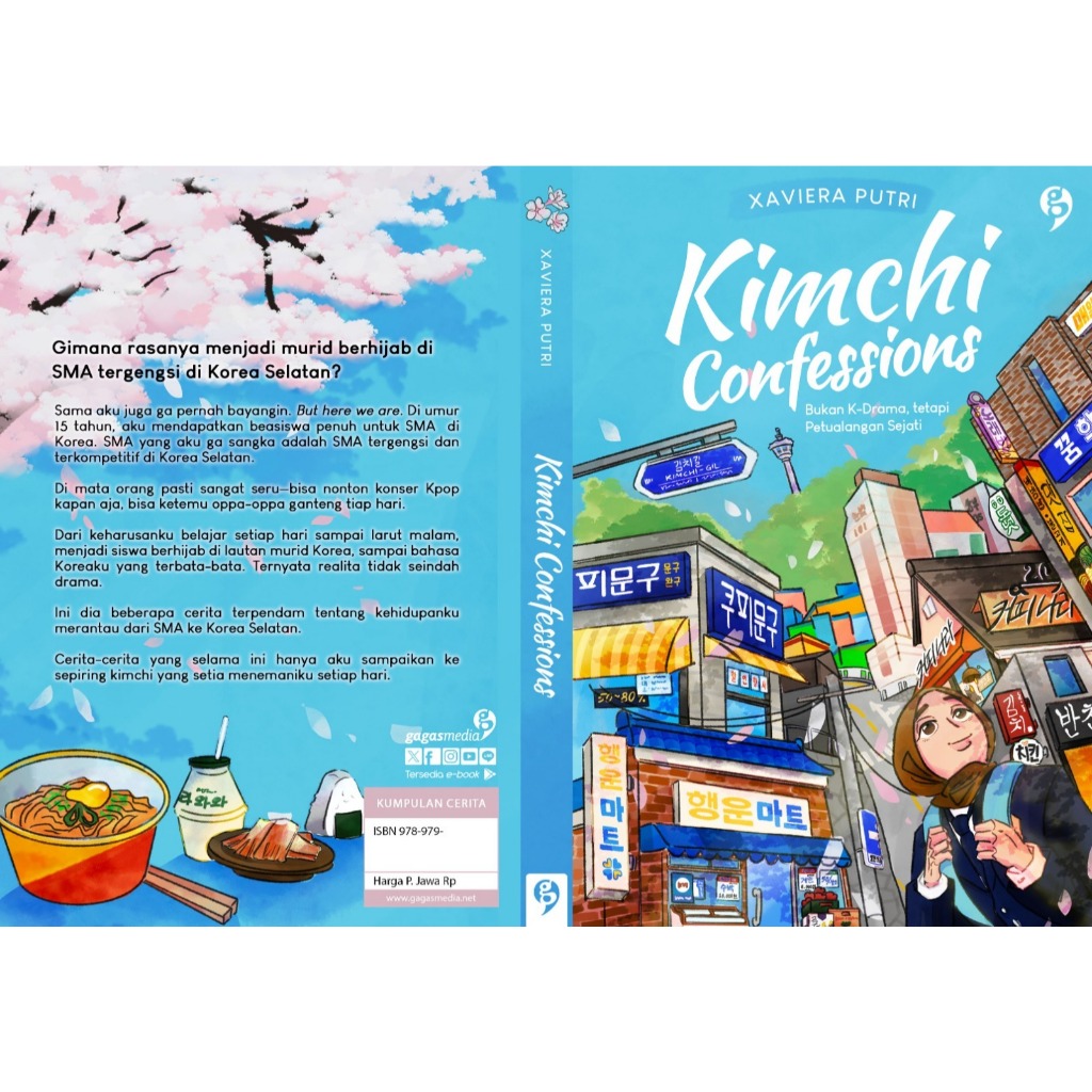 Novel KIMCHI CONFESSION by Xaviera Putri - Gagas Media | Shopee Malaysia