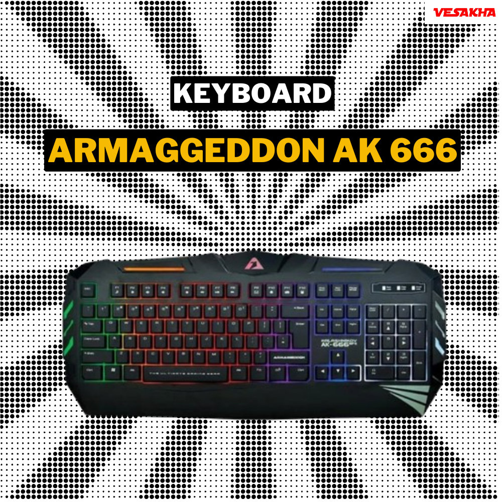 Armaggedon SFX AK 666 PC KEYBOARD | Shopee Malaysia