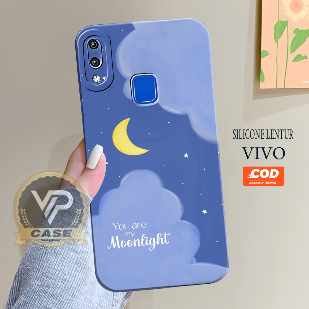 HP Case VIVO Y91 Y95 Y93 Y91C Y81 Y83 Y53 Lama V9 Y71 Y1S Mobile Back ...