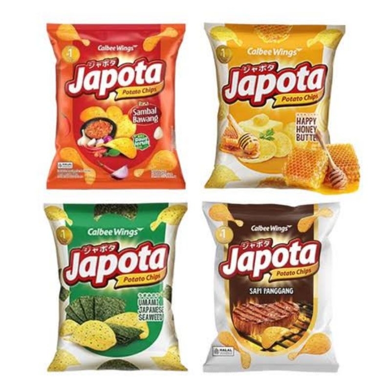 Japota POTATO CHIPS Net 68 GR | Shopee Malaysia