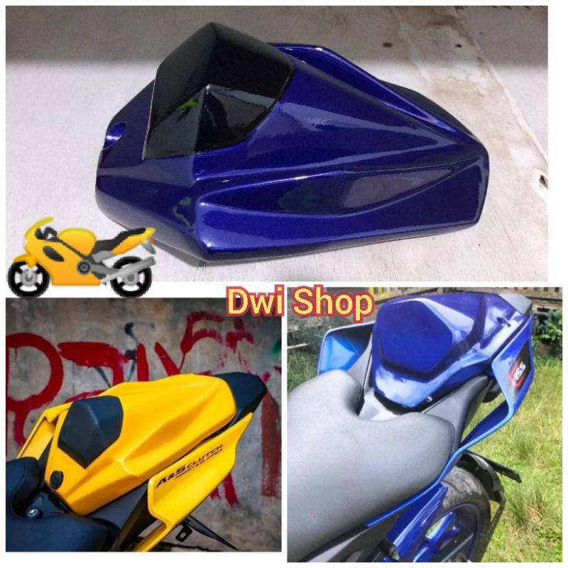Single seat cover seat Yamaha R15 v3 vva custom model H2 | Shopee Malaysia