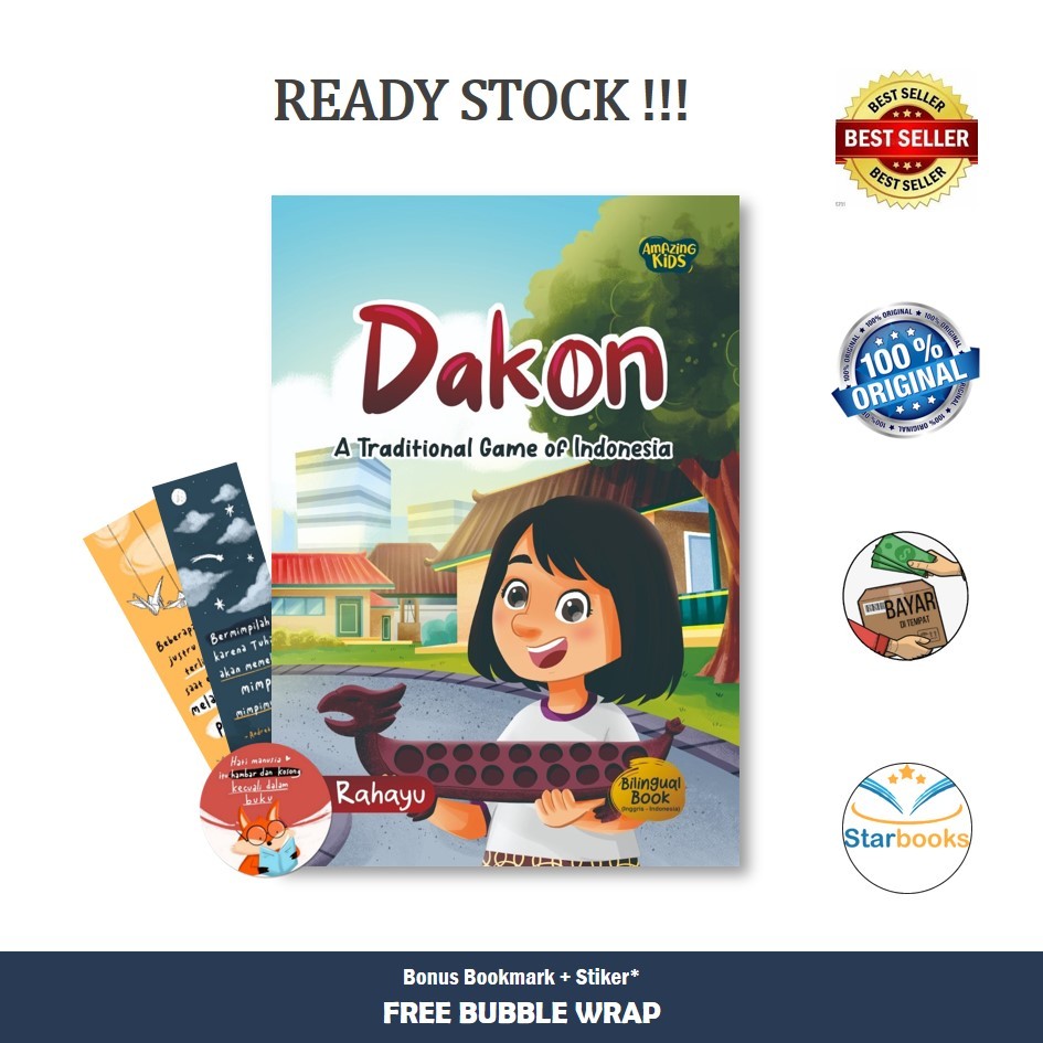 Dakon Book: A Traditional Game of Indonesia - Amazing Kids (Child ...