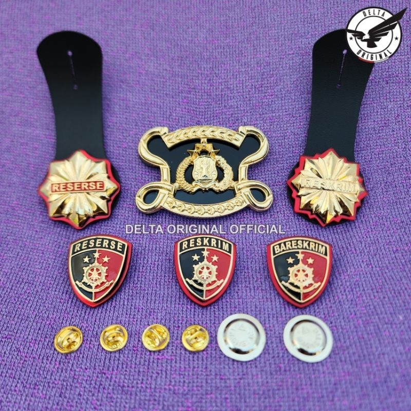 Reserse PIN / RESKRIM / BARESKRIM / RESERSE EMBLEM | Shopee Malaysia