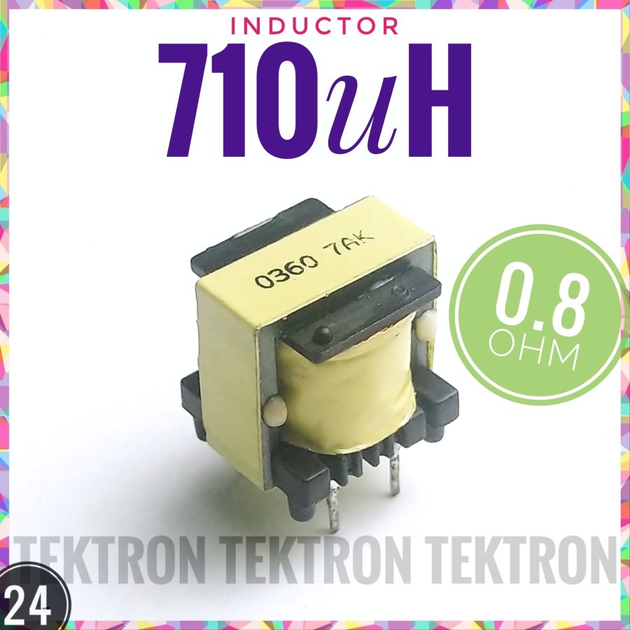 Inductor 710uH +-20% RFC Inductor 0.71mH 0.7mH 700uH Form Of Filter Transformer 0.8ohm | Shopee ...