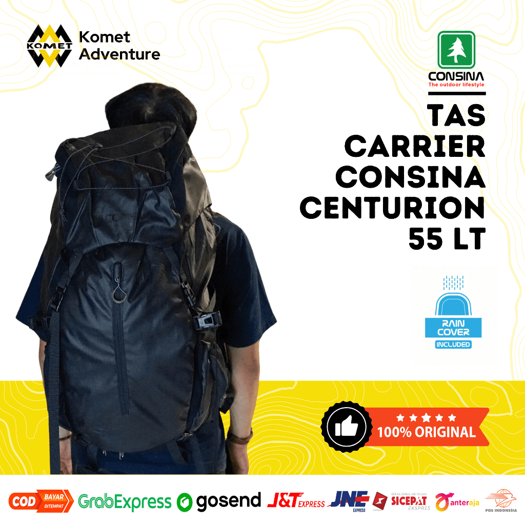 Centurion 50 Liter Carrier (50 Liter Capacity Centurion Mountain Bag ...
