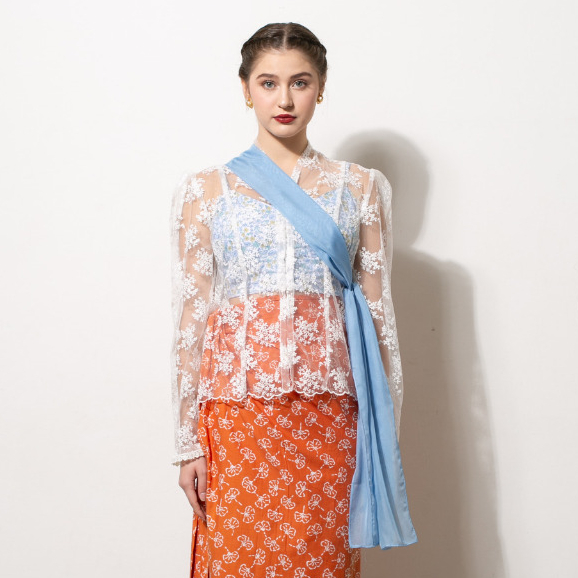 Mera and Jenar - Rista Top (Shawl Included) | Shopee Malaysia