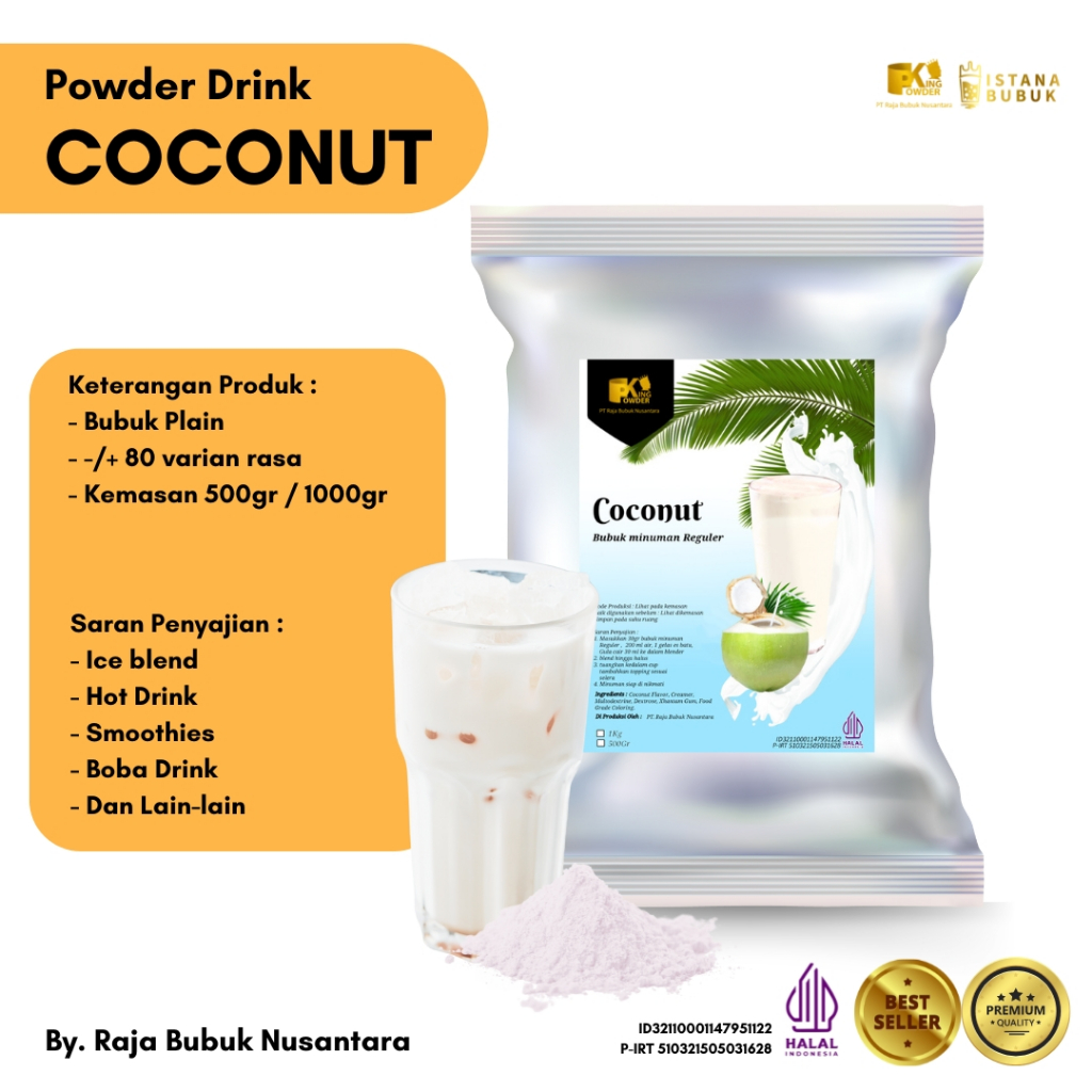 Coconut Drink Powder Coconut Drink Powder Coconut flavored drink powder ...