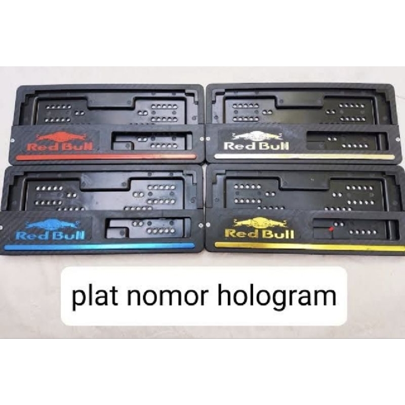 Redbull Hologram Number Plate | Shopee Malaysia
