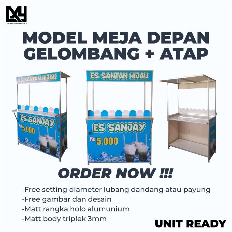 Portable Booth with Wave Roof Model, Anti-Complicated Folding Julan ...