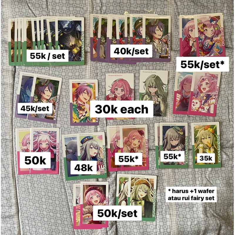 Sekai Project WxS Wonderlands x Showtime Epic Rui Nene Emu | Shopee ...