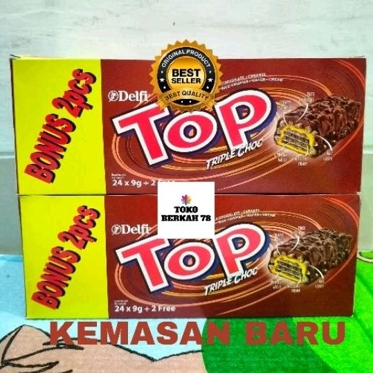 Delfi Top Triple Choc (Box/Pack) | Shopee Malaysia