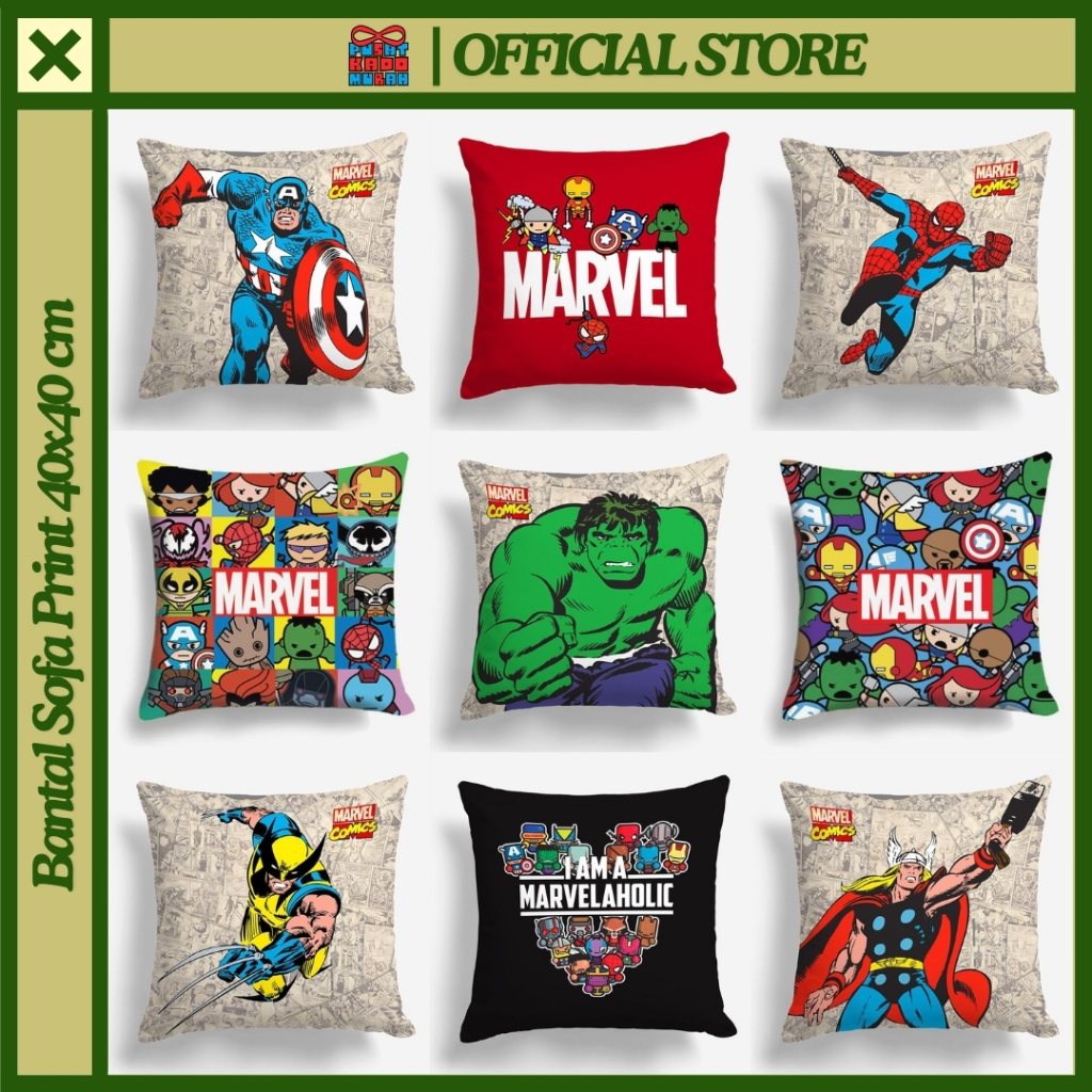 Marvel Avangers Ironman Hulk Wolvrine Thor Captain America Spiderman ...