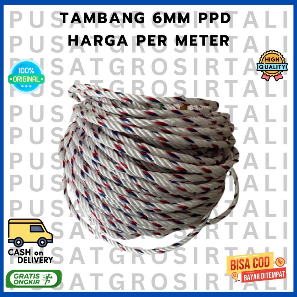 Mine 6MM (Retail) Rope 6MM/slap 6MM/rope PPD 6MM/mine Car/Rope Truck ...