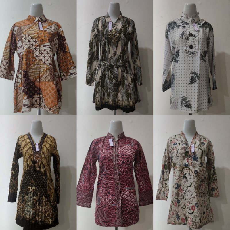 KEMEJA Girls BATIK TOPS PART 1//GIRLS BATIK /KONDANGAN BATIK ...