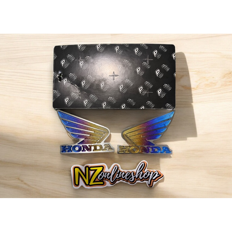 Honda wings titanium emblem | Shopee Malaysia
