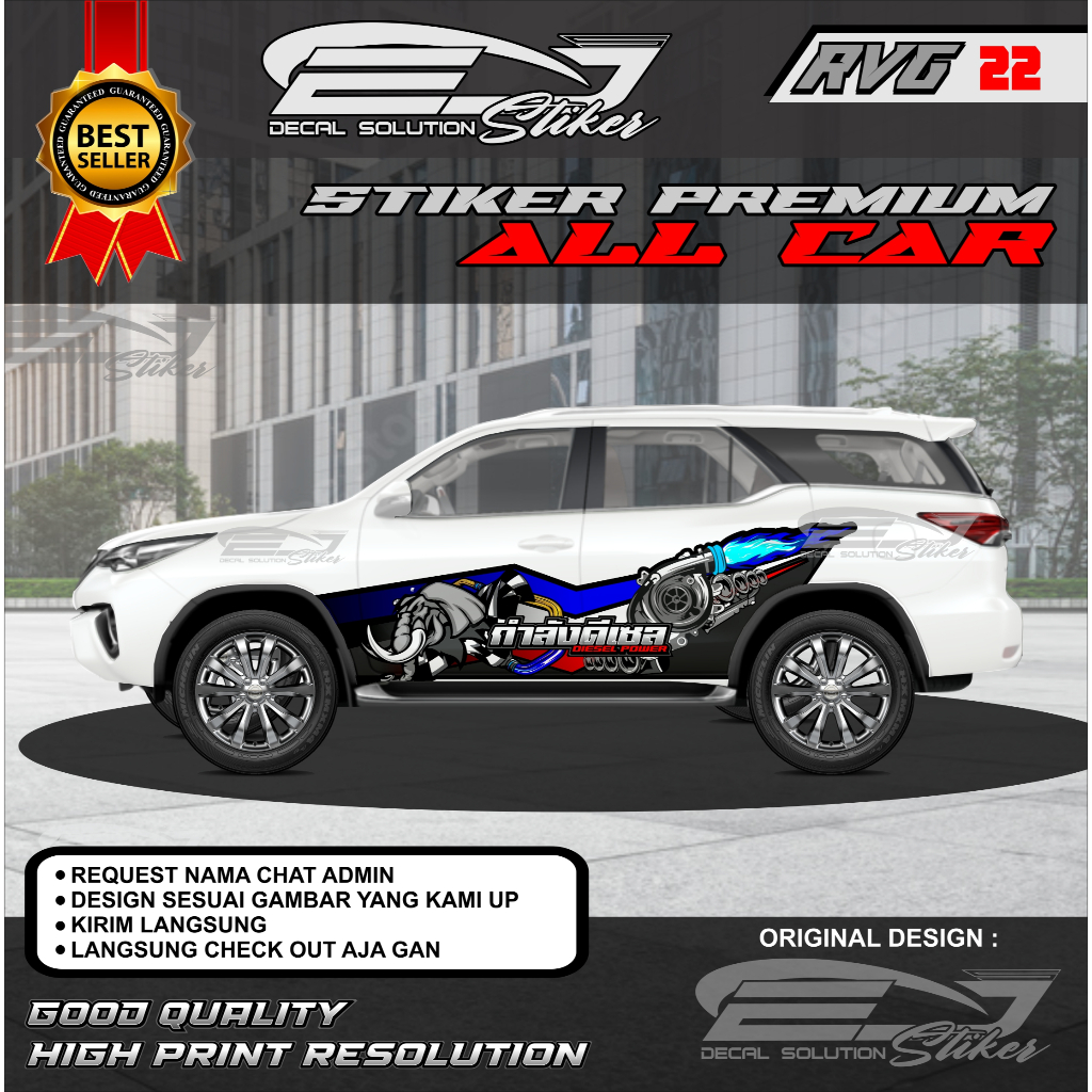 Rvg22-free CUSTOM CAR DECAL STICKERS LATEST WRITING-THAILOOK SAMLONG ...