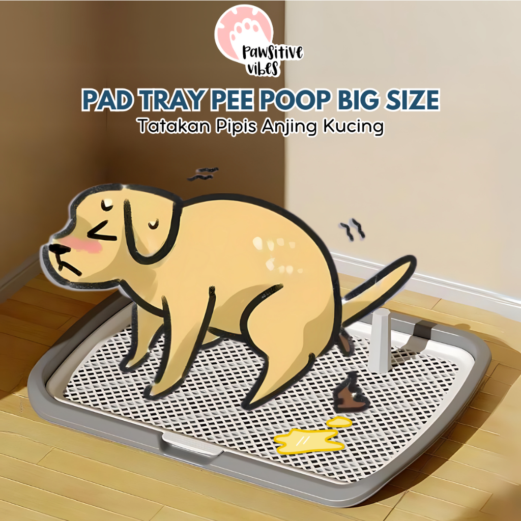 Pet Toilet Training Pee Poop - Flat Type Pee Tray for Dogs and Cats ...