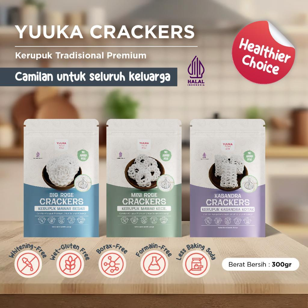 Yuuka Food Crackers Crackers 300g | Shopee Malaysia