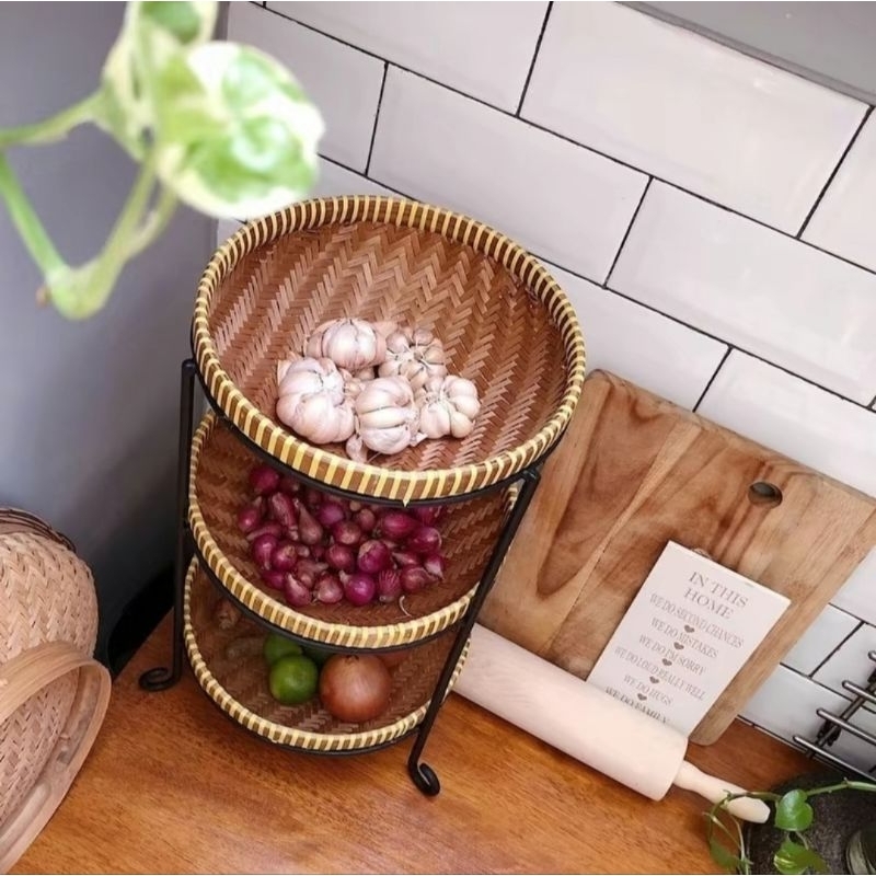 Onion rack, kitchen spice rack, spice rack, multi-purpose spice ...