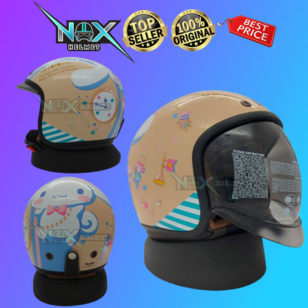 Mds Magnum Helmet Motif 3 Sanrio Cinnamorol Retro Bogo Classic (2kg ...