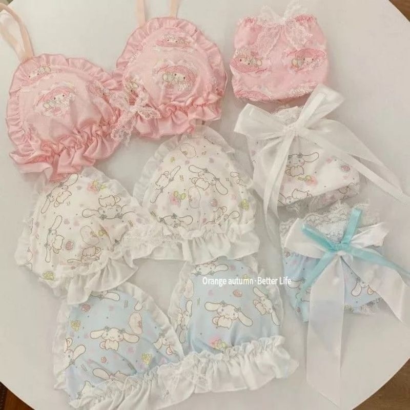 Sexy Cinnamoroll Bh Lace Bra Lace Material Import Premium No Wire ...
