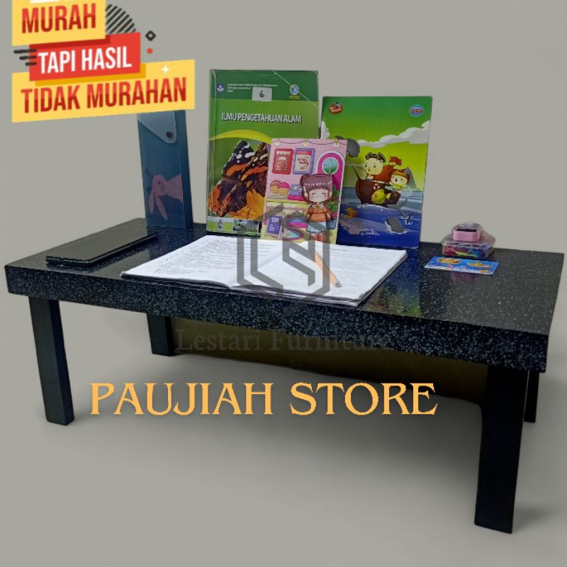 KAYU Minimalist Aesthetic Lesehan Children's Study Table Wooden Folding ...