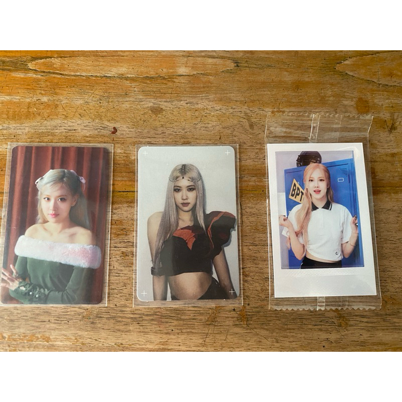 Rose BPTG Retro Tennis How you like that KTOWN Photocard Blackpink ...