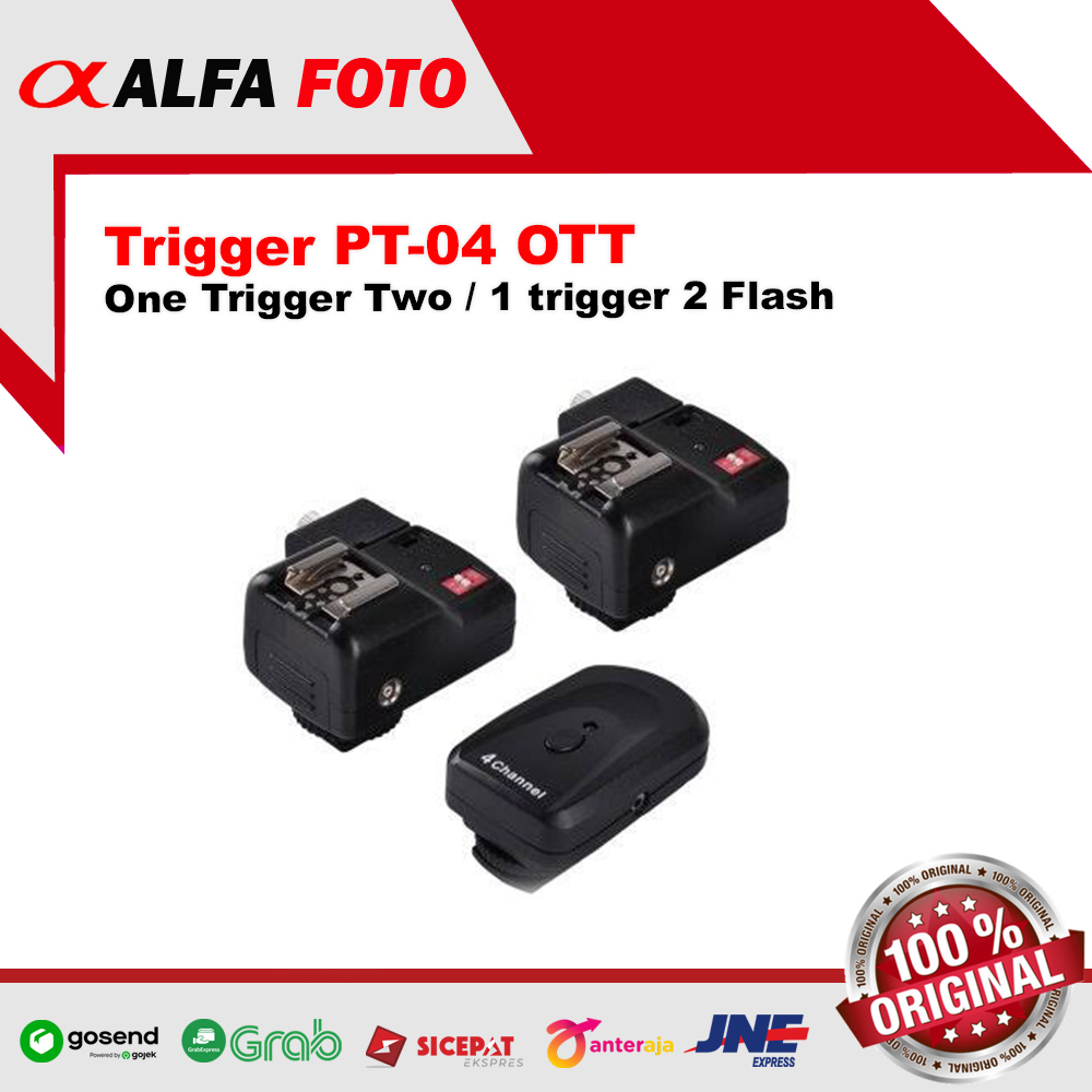 Trigger flash 2 receiver aka one triggered two aka OTT | Shopee Malaysia