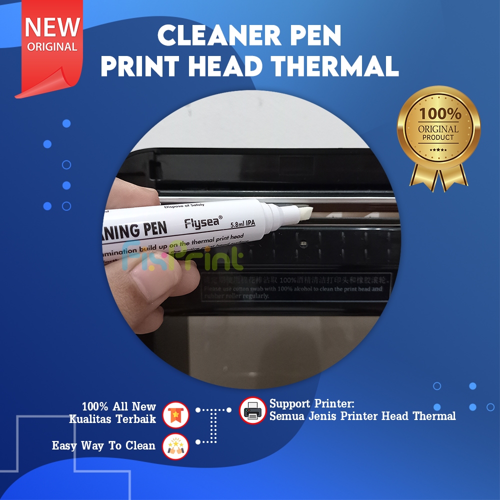 Printhead Printer Cleaning Marker Thermal Cleaning Pen Cleaner Pen ...