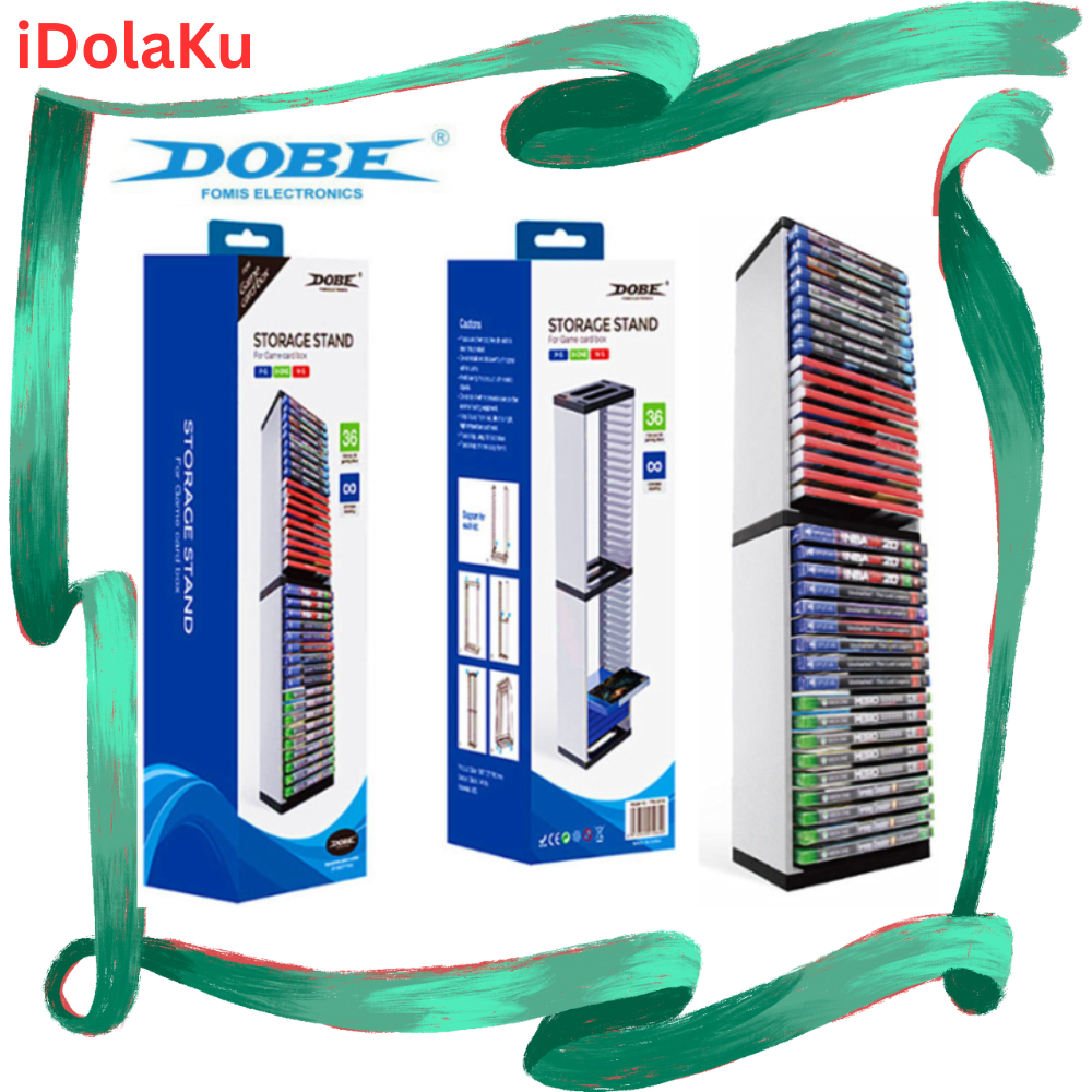 Dobe Storage Stand / Disc Storage / Cassette Holder PS5 PS4 Xbox ...