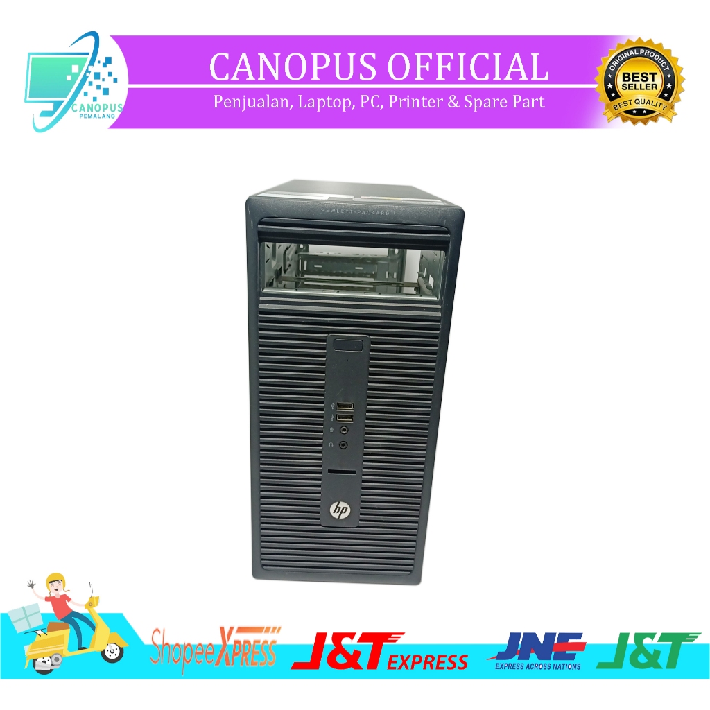 Hp pro tower atx standard pc casing Minus side cover - computer casing ...