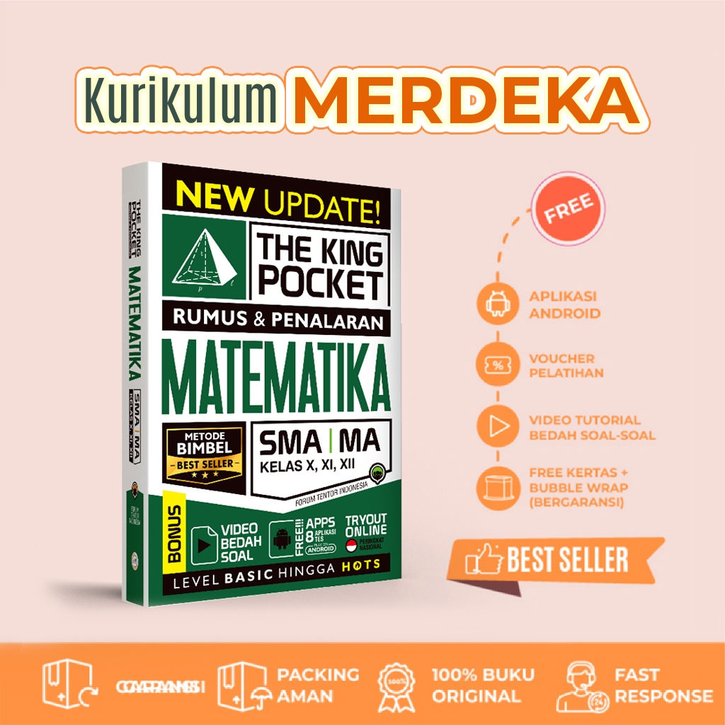 Emc The King Pocket Mathematics Formulas and Reasoning for SMA Ma ...