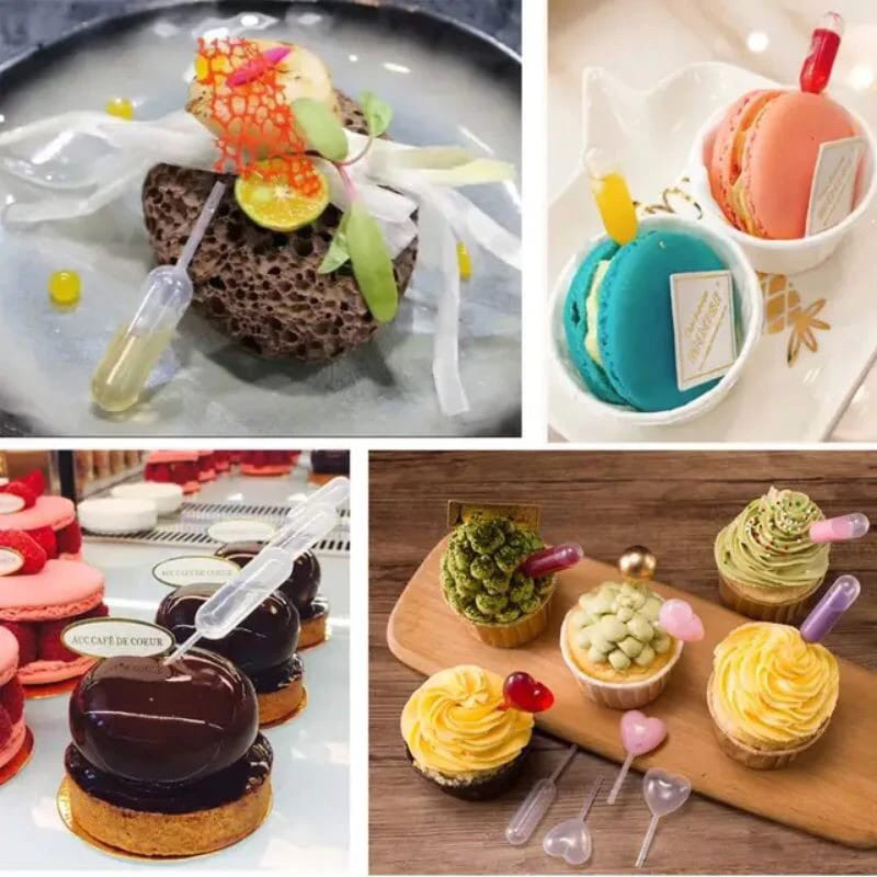 Vla Pudding CupCake Dessert Sauce Plastic Dropper Pipette 4ml | Shopee ...