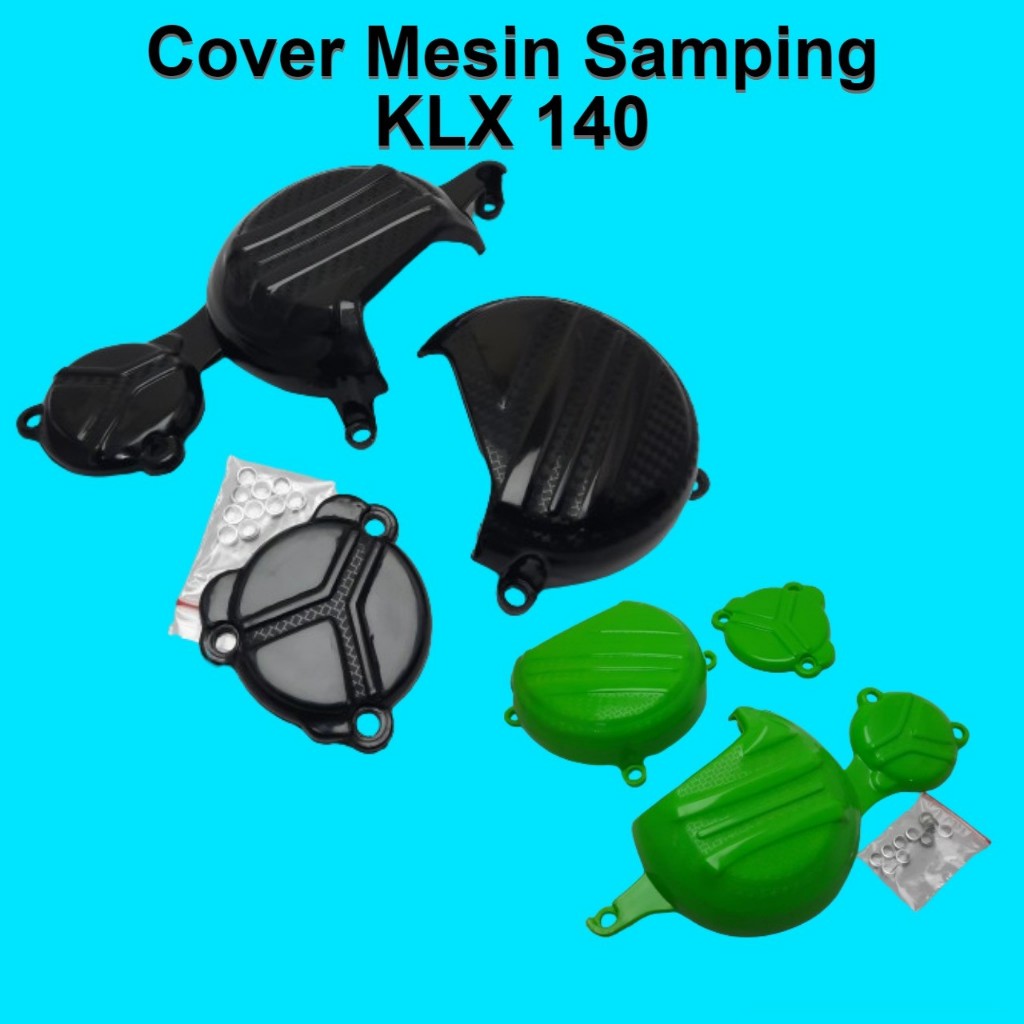 MESIN Klx 140 side engine Cover - SRX Racing | Shopee Malaysia