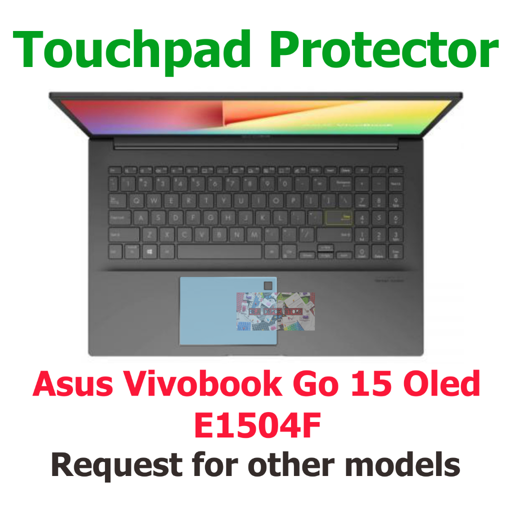 Touchpad Trackpad Protector Asus Vivobook Go 15 Oled E1504F | Shopee ...