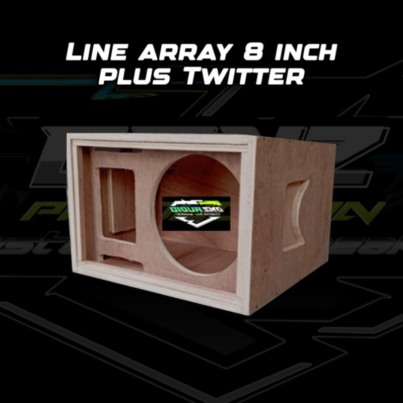 Box line array 8 inch plus Twitter box speaker | Shopee Malaysia