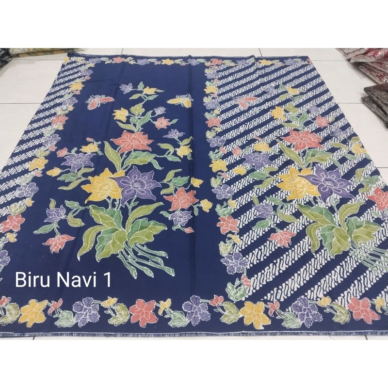 Original Pekalongan Encim Motif Batik Fabric (Stamp Batik). | Shopee ...