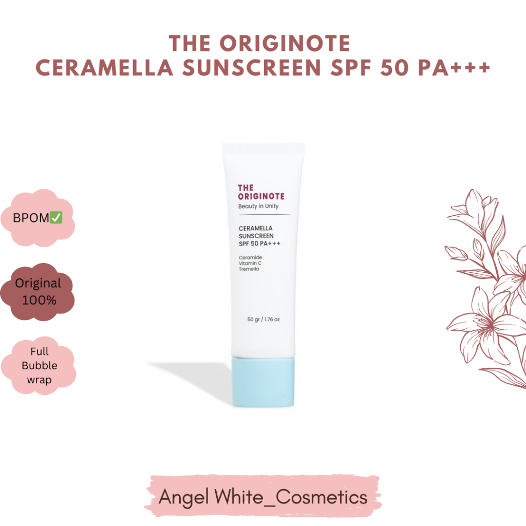 The ORIGINO** CERAMELLA SUNSCREEN SPF 50 PA+++ THE ORIGINOTE | Shopee ...