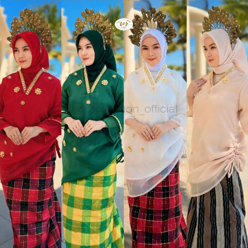 BUDO ORGANZA CLOTHES / Original Bugis Traditional Clothes | Shopee Malaysia