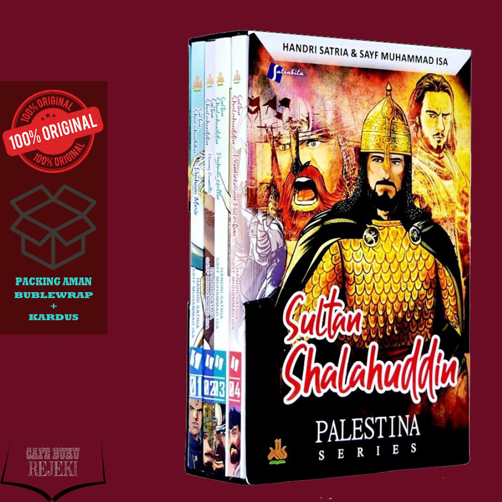 Islamic Comic Boxset Comic Package Sultan Saladin Series Comic Package ...