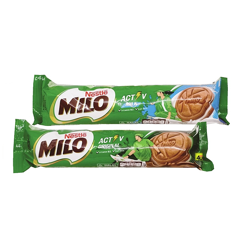 Milo - Sandwich Biscuits - Roll Packaging | Shopee Malaysia