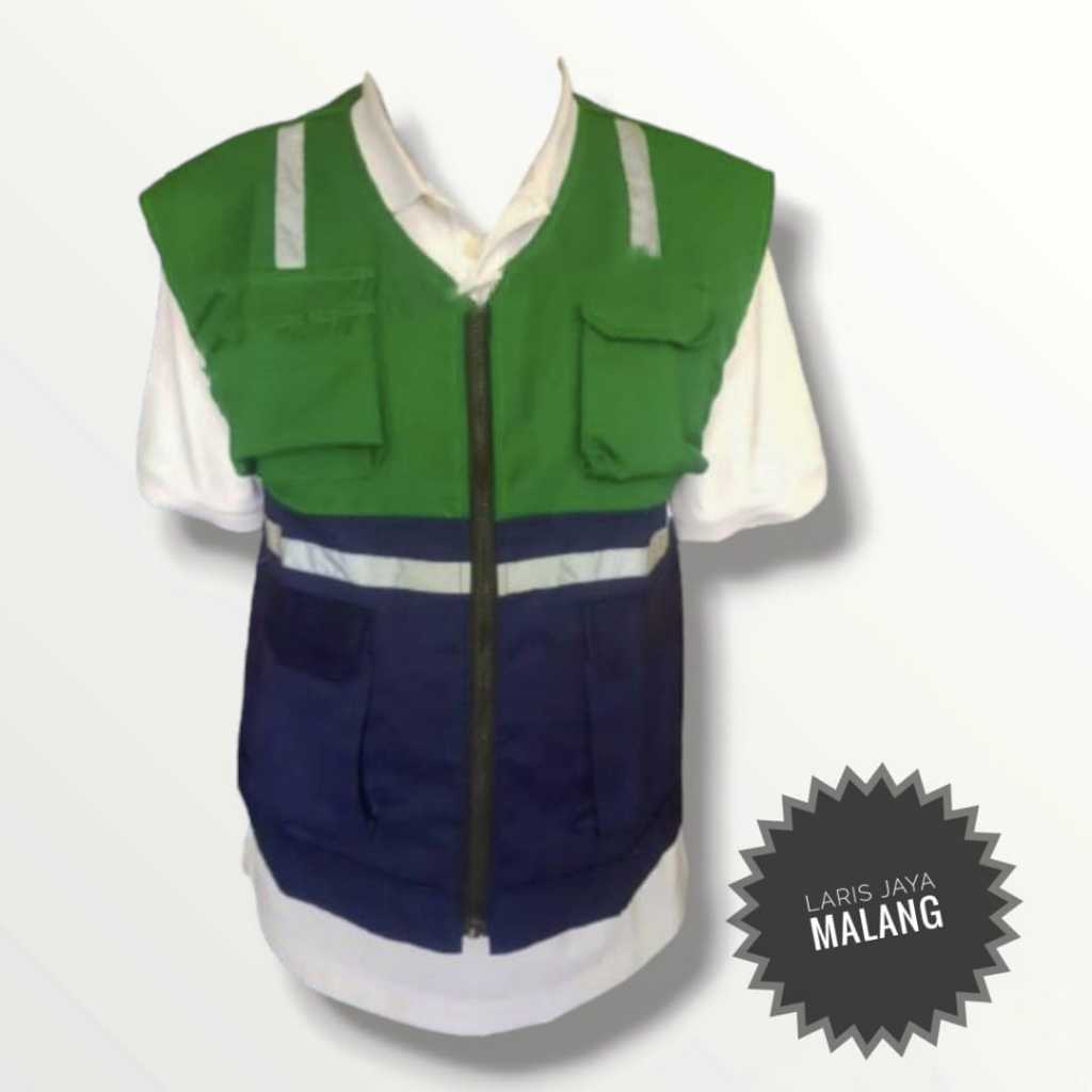 Work Safety Vest/Project Vest Combination Free Embroidery | Shopee Malaysia