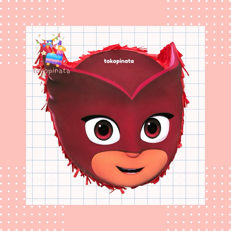 Pjmasks Pinata / Owlette Pinata / Pj Masks Gecko Pinata | Shopee Malaysia