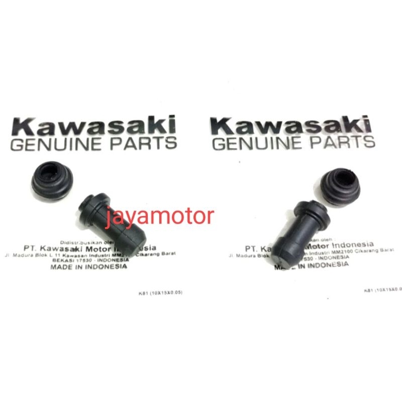 Front and rear caliper boot rubber Kawasaki ninja 250 fi, ninja 250 ...