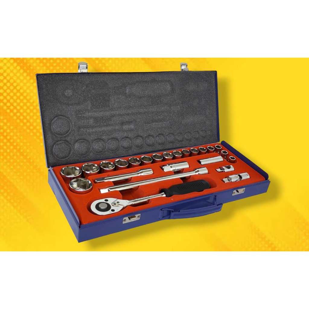 Socket Wrench set 24 pc (10-32 mm) OYAMA brand - JAPAN Socket set ...