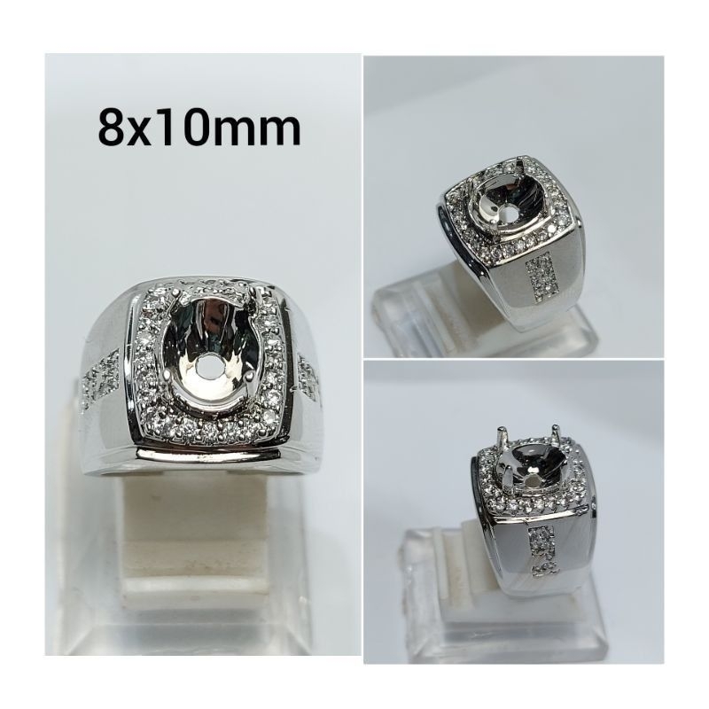 Silver BANGKOK 926 SILVER COLOR DIMENSIONS 10X8 MM | Shopee Malaysia