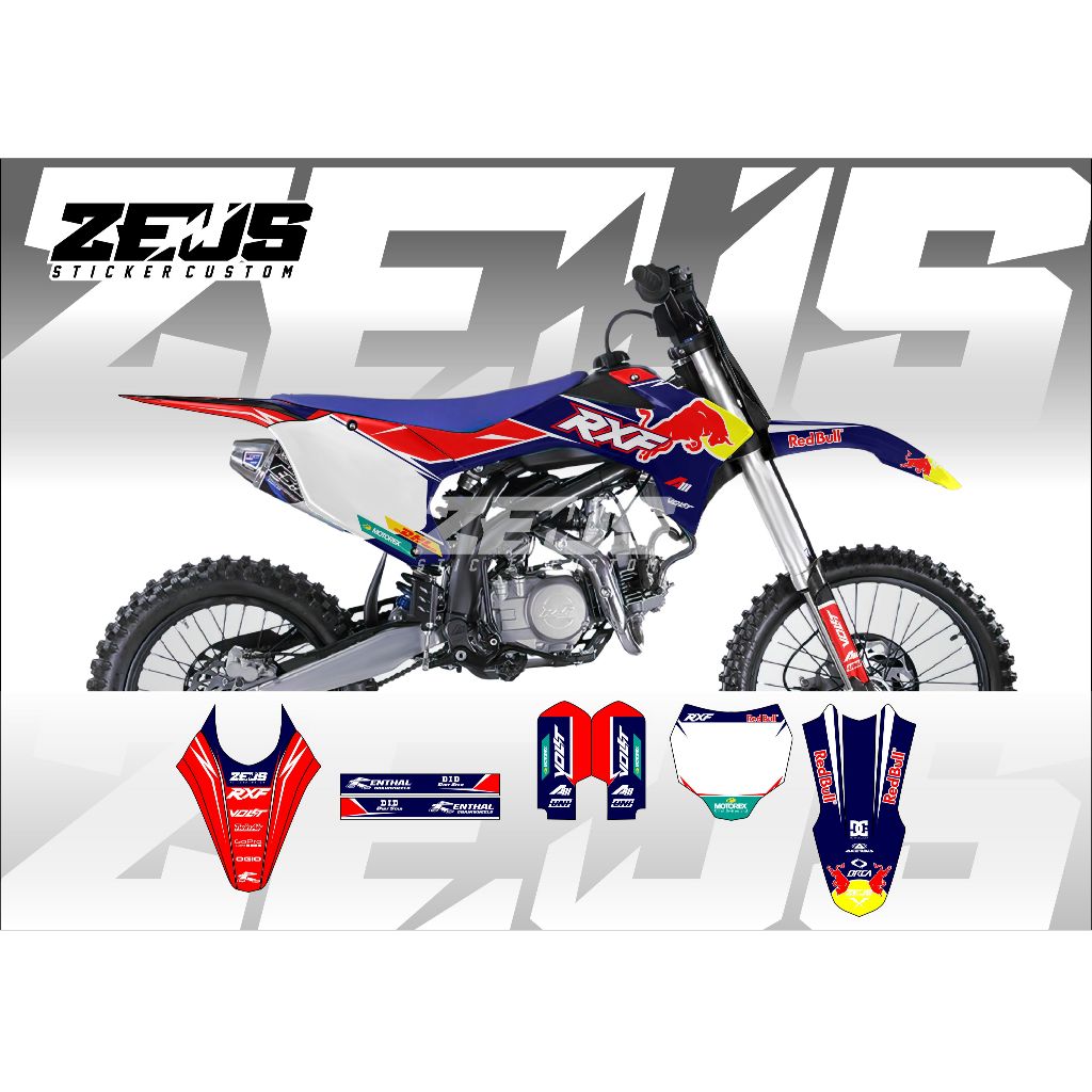 Decal Sticker - Rxf 150cc Zeus SC 19 Decal Sticker | Shopee Malaysia