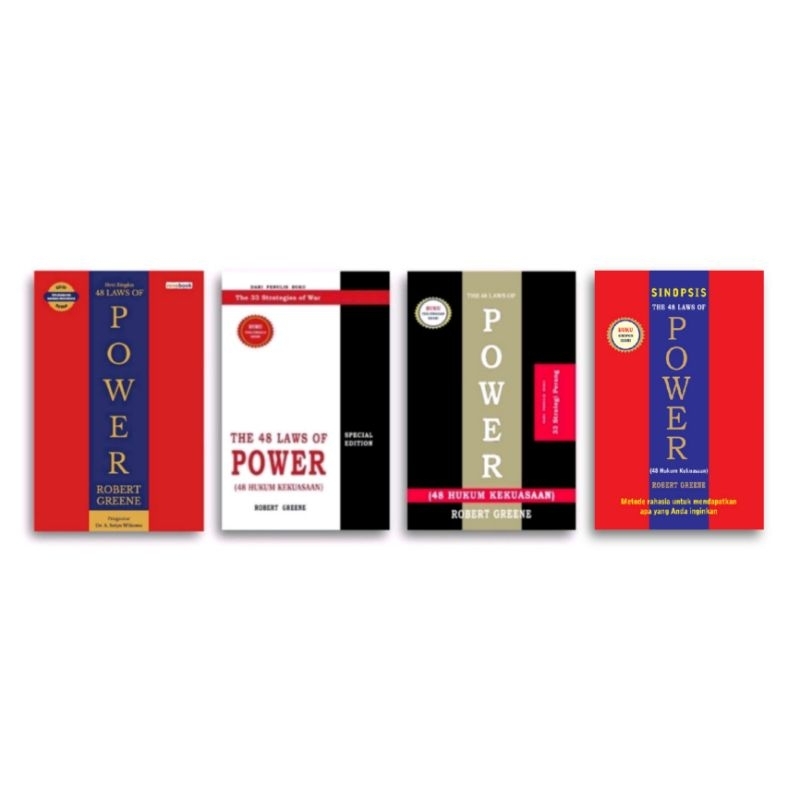 Book of The 48 Laws of Power 48 Laws of Power Robert Greene | Shopee ...