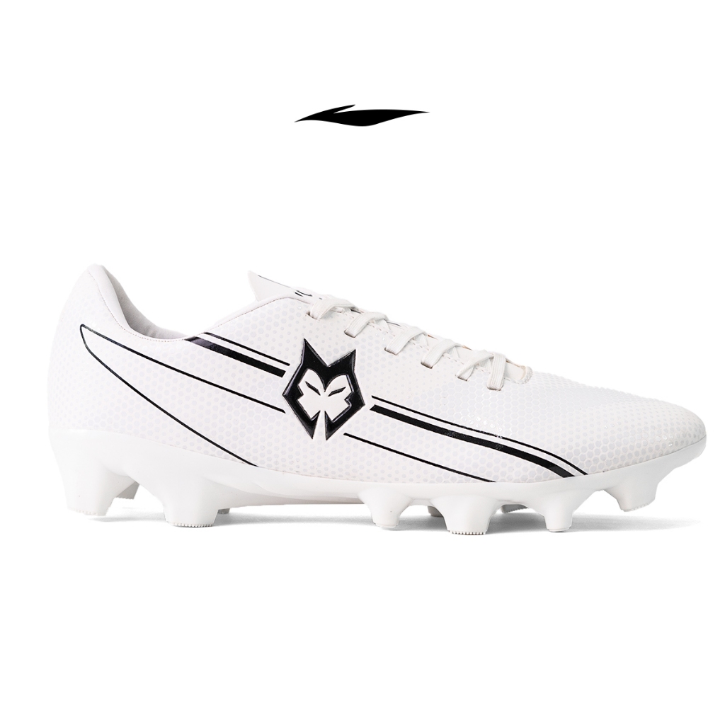 Lycan Football Shoes Ahsta FG White/Black | Shopee Malaysia