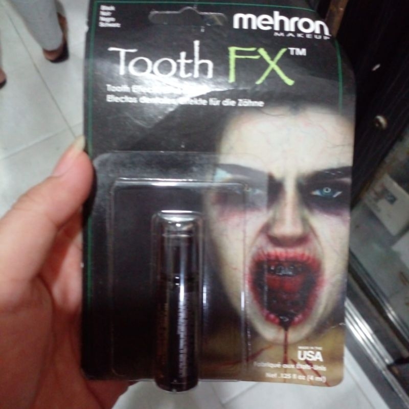 MEHRON Tooth FX Black-4ml Tooth Effects Made In USA | Shopee Malaysia